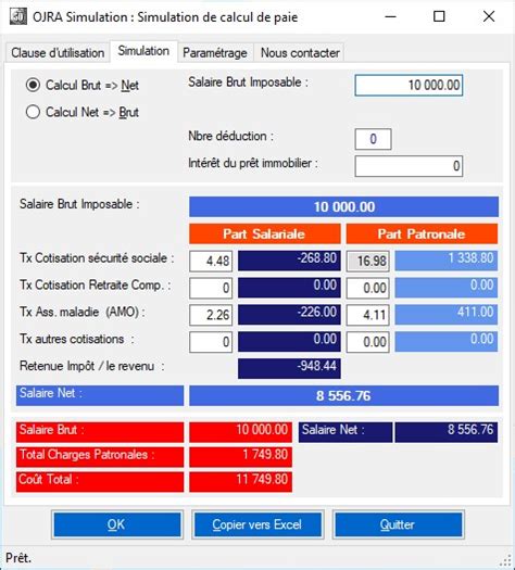 Paie Maroc Calcul Salaire Brut En Net 2024
