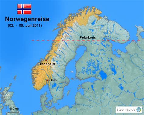 Polarkreis von cindy543 Landkarte für Norwegen