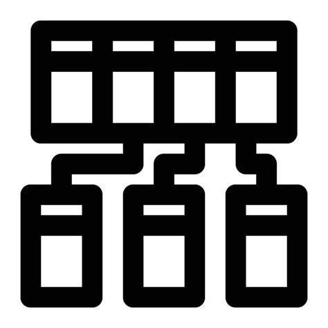 Data Normalization Data Reorganizing Outline Icon 55601609 Vector Art