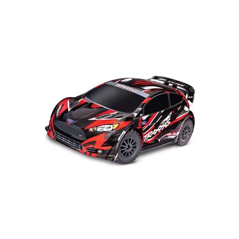 Traxxas Ford Fiesta ST 4x4 BL-2S rot 1:10 Rally RTR
