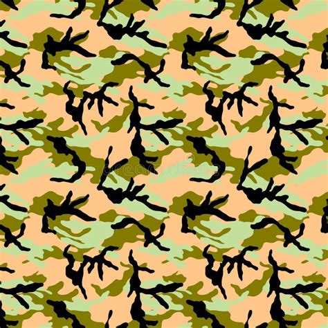Vector Hunter Camouflage Hunting Camo Hunting Camouflage Stock