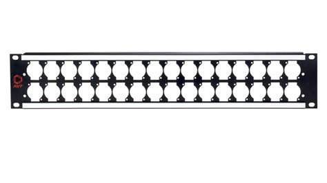 Avp Broadcast Universal Patch Panel 2ru Single D Avp Maxxum Series