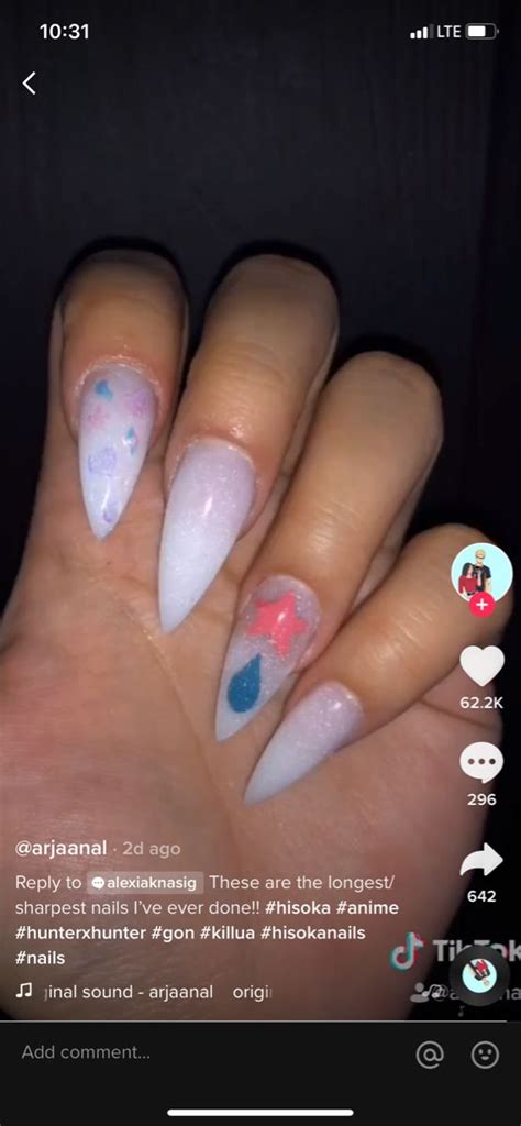 Cute Acrylic Nails Anime New Nails Art 2020 13 Beautiful Nails Art