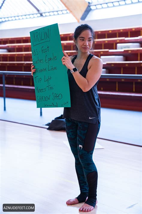 Marie Laure Norindr Feet Aznudefeet