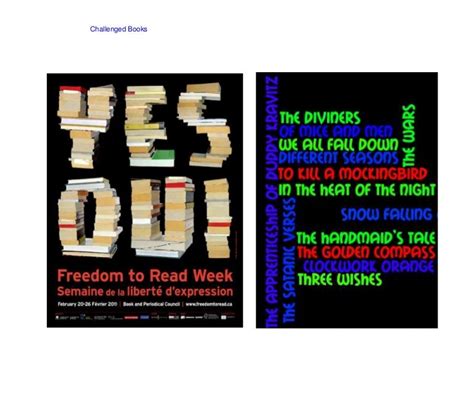 Challenged Books