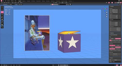 My Default Cube Inspired By Moebius R Blender