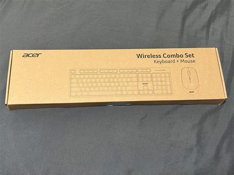 Acer Wireless Keyboard And Mouse Combo Set Computers And Tech Parts And Accessories Computer
