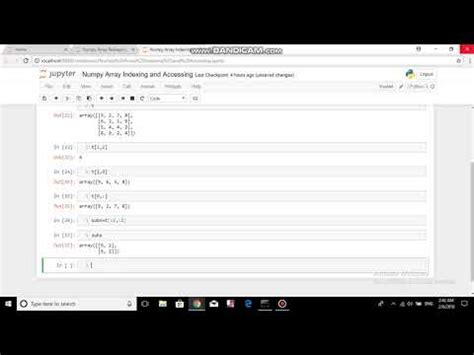 Everything Numpy Numpy Arra Indexing Accessing In Python