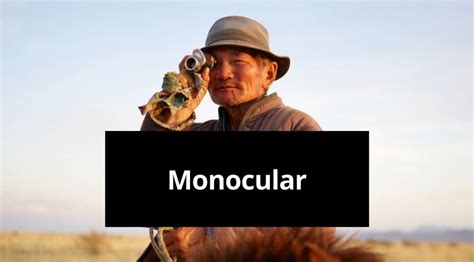 What Is A Monocular? - Binocular Base