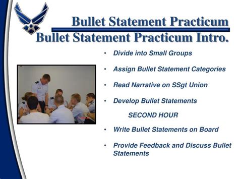Ppt Bullet Statement Practicum Powerpoint Presentation Id3253582