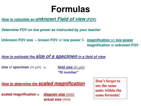 Ppt Measurement With The Microscope Powerpoint Presentation Free