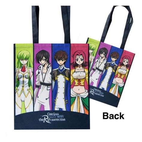 Code Geass Lelouch Of The Re Surrection Tote Bag Group Preorder Merchoid Australia