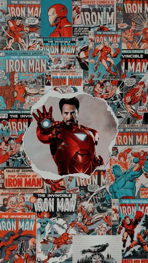 Iron Man Comic Book Wallpaper