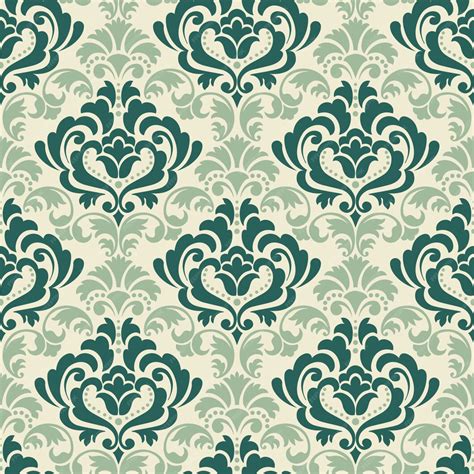 Free Vector Damask Seamless Pattern Background Classical Luxury Old Fashioned Damask Ornament