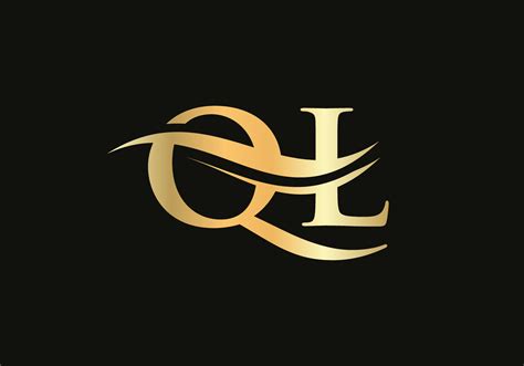 Creative Ql Letter With Luxury Concept Modern Ql Logo Design For