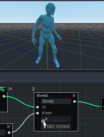 Skeleton Is Moving Y Up A Bit While Using Blend Issue