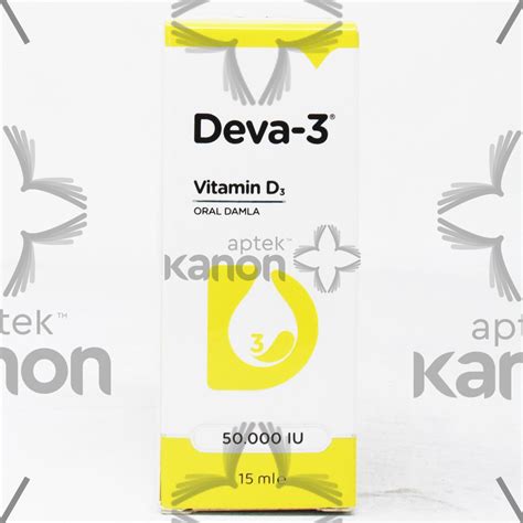 Deva 3 D3 Damcı 50 000 Bv 15 Ml Aptekonlineaz Onlayn Aptek