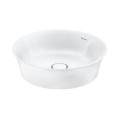 Duravit White Tulip 2 lavabos à poser et meuble sous lavabo avec 2