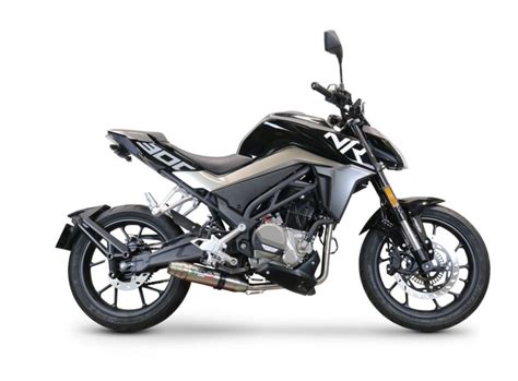 Exhaust Compatible With Cf Moto 300 Nk 2022 2024 Deeptone Inox Full