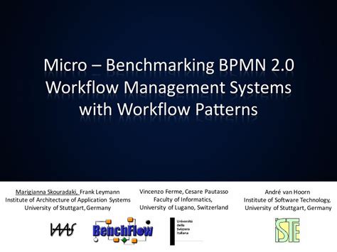 Pdf Micro Benchmarking Wfms With Workflow Patterns Dokumentips
