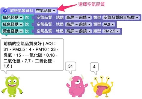 氣象資訊 Webduino 教學資源