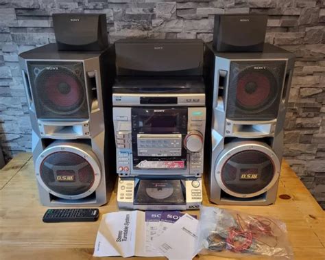 Sony Lbt Xg900a Stereo Hi Fi System Super Woofer Surround Speakers