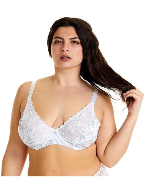 Soutien gorge à armatures grand maintien INDEX Pomm Poire Blanc