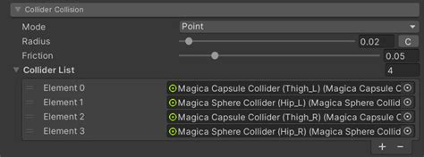 Setting Collision Detection Magica Soft