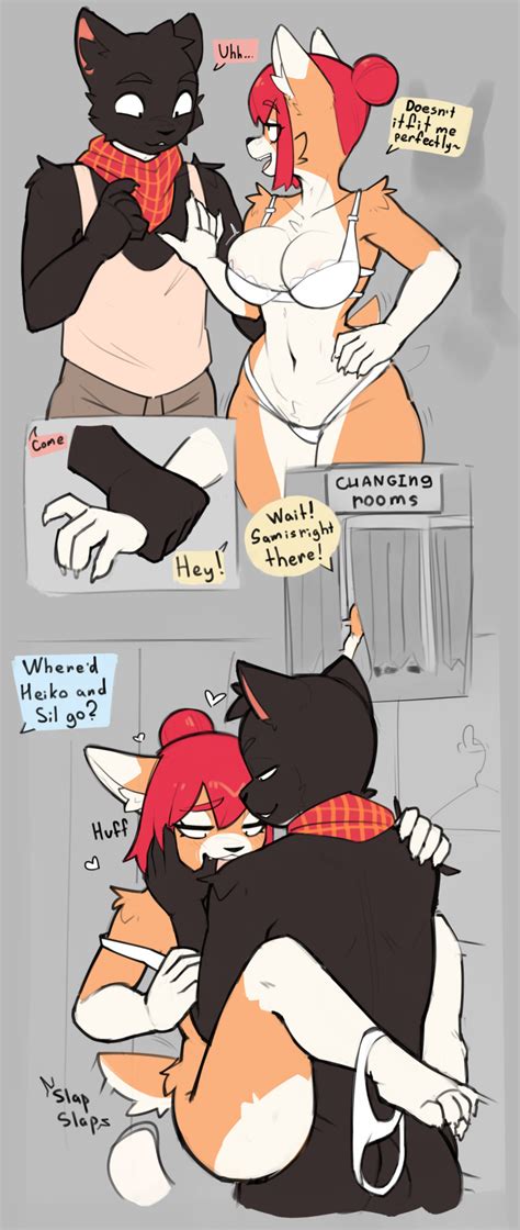 Rule 34 Absurd Res Anthro Big Breasts Black Body Black Fur Breasts Canid Canine Canis Clothing