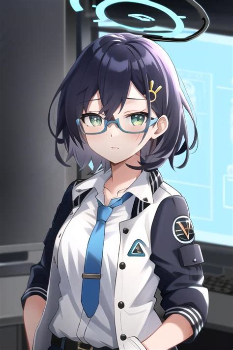AI Art LoRA Model Chihiro Blue Archive PixAI