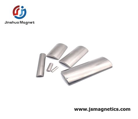 N42m Ndfeb Arc Segment Motor Magnet For Generators Wind Turbine