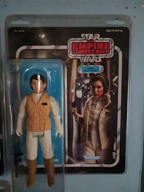 Gentle Giant Jumbo Star Wars Princess Leia Hoth Non Mint Clam Shell