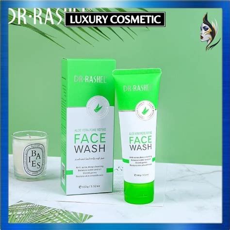 Dr Rashel Aloe Vera Pore Refine Face Wash 100g Shopee Malaysia