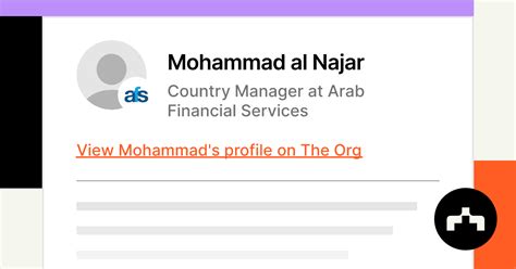 mohammad al najar country manager at arab financial services the org
