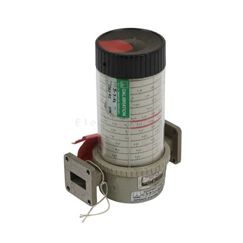 Tunable Circuit Microwave Frequency Meter With Rising Helical Scale
