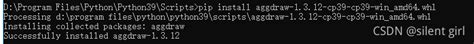Windows下，python第三库安装silent Girl的博客 Csdn博客