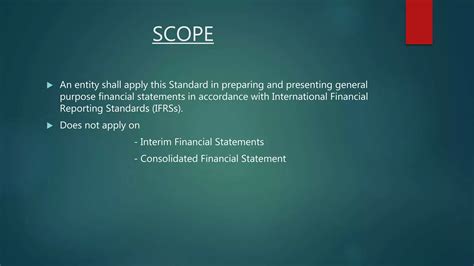 Ias 1 Presentation Of Financial Statements Ppt