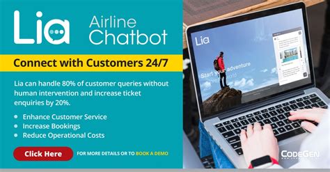 codegen international on linkedin ai powered chatbot for airlines