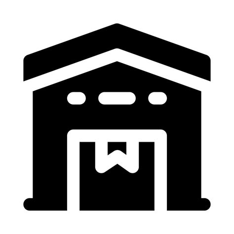 Warehouse Icon For Your Website Mobile Presentation And Logo Design