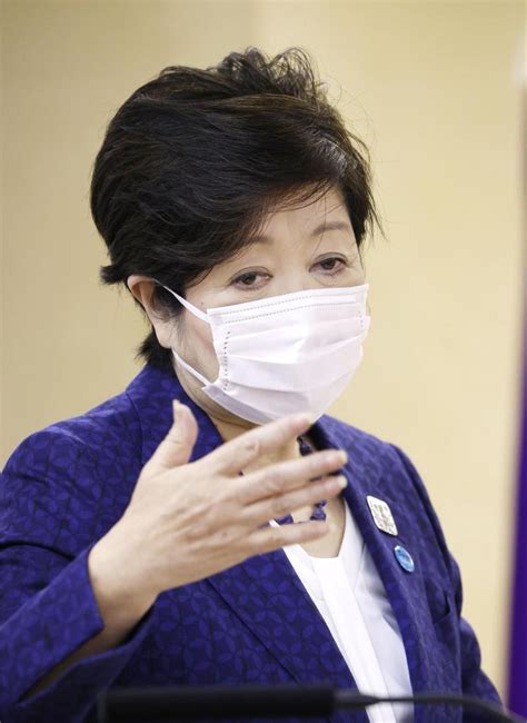 マスクを着用して記者会見する東京都の小池百合子知事｜東京で新たに89人感染 計77 写真11｜産経ニュース