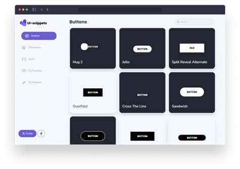 Ui Snippets Your Personal Snippets Library