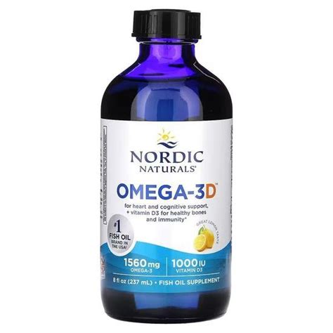 Nordic Naturals Omega 3d 1560mg Lemon Sales And Offers