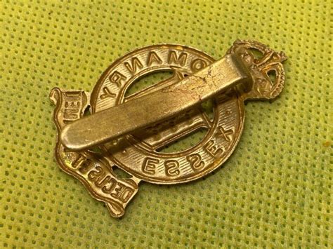 British Army Sussex Yeomanry Cap Badge For Sale The Militaria Shop