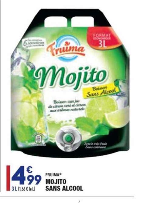 Offre Cocktail Mojito Sans Alcool Zéro Sucre Chez Lidl