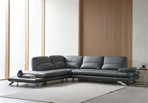[크로이 천연면피 통가죽 4인 코너형 소파] Comfy Pillows Long Day Sectional Couch