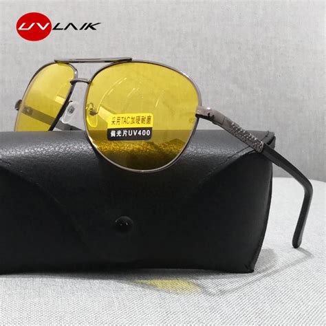 UVLAIK gafas de visión nocturna para hombre y mujer lentes polarizadas para conducir color