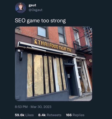 Web Search Optimization Seeps Into The Physical World Rprogrammerhumor