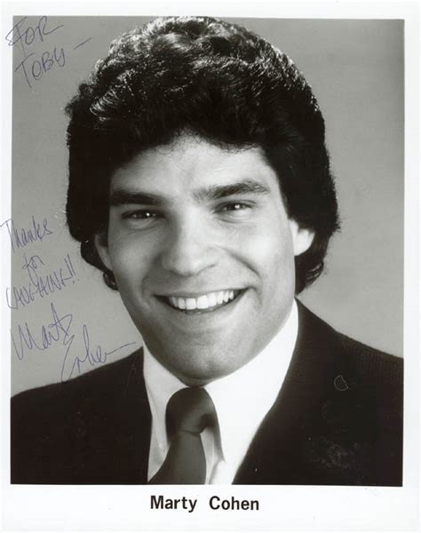 Marty Cohen Inscribed Printed Photograph Signed In Ink