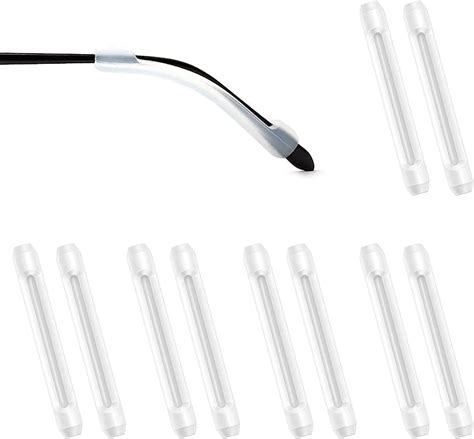 Silicone Eyeglass Temple Tips Sleeve Retainer 5pairs Of Anti Slip