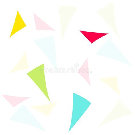 Abstract Triangle Pattern Background Vector Graphic Illustration Stock Vector Illustration Of